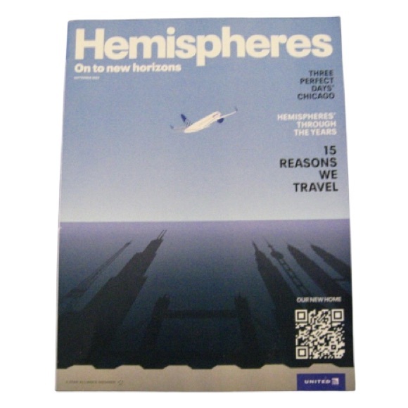 United Airlines | Other | United Airlines Hemispheres Airplane Magazine ...